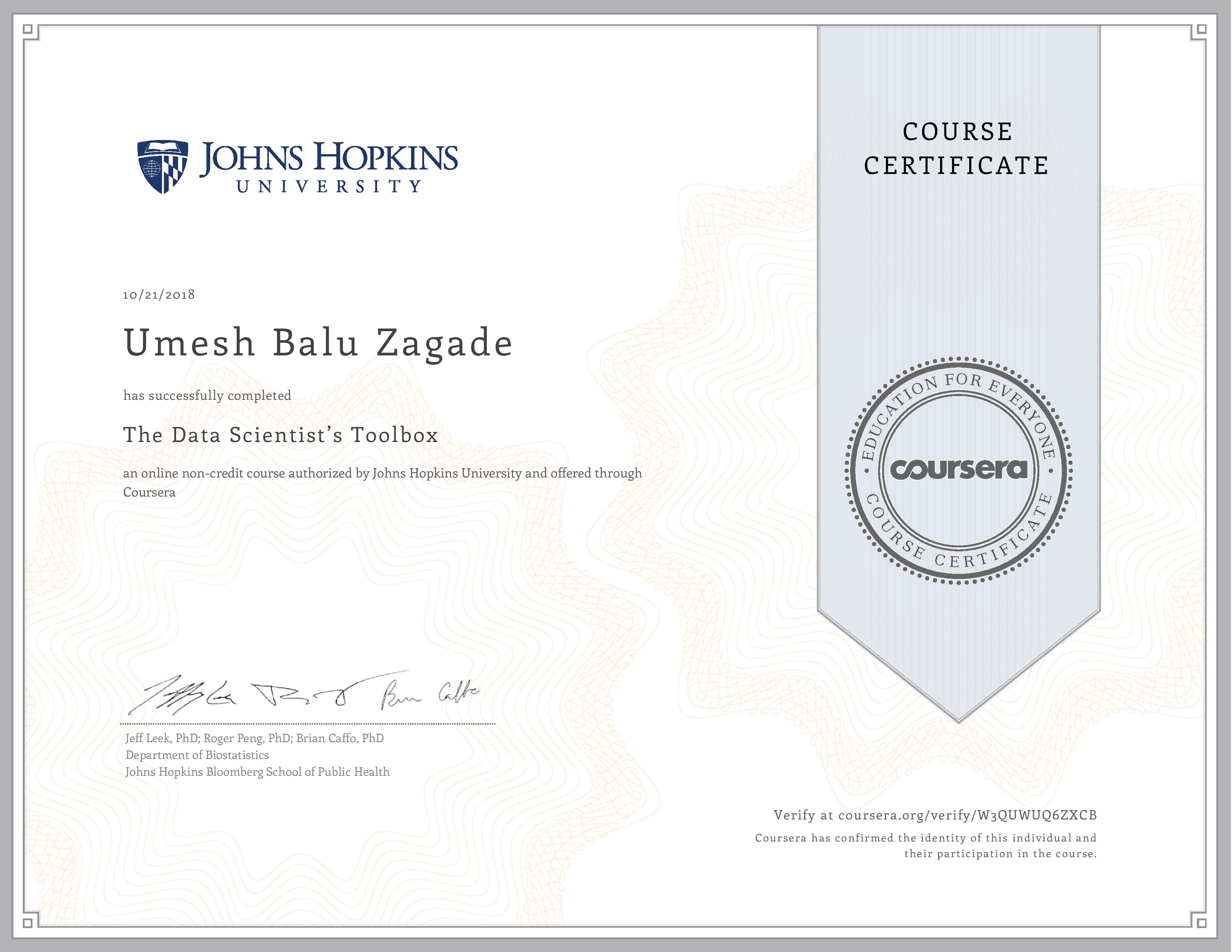 Umesh Zagade - Portfolio